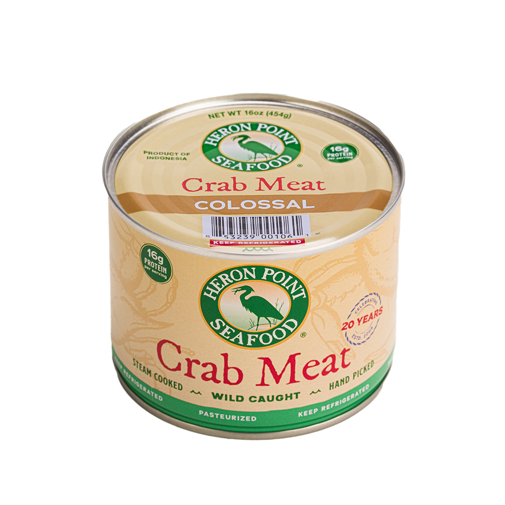 Heron Point Crab Meat Colossal – Wholey's Market